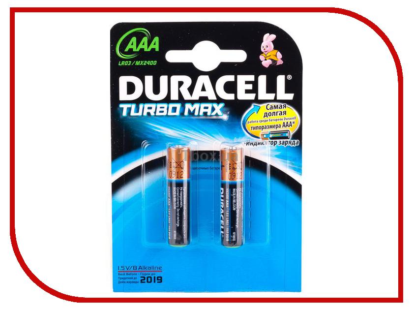 Батарейка AAA - Duracell Turbo MAX LR03-MN2400 / MX2400 (2 штуки ...