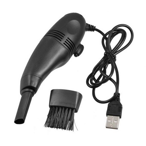 Мини USB пылесос для чистки клавиатуры (Черный) 5835466 купить в Москве ...