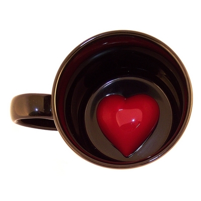 Кружка с сердечком на дне 1263275 купить в Москве: цены и отзывы