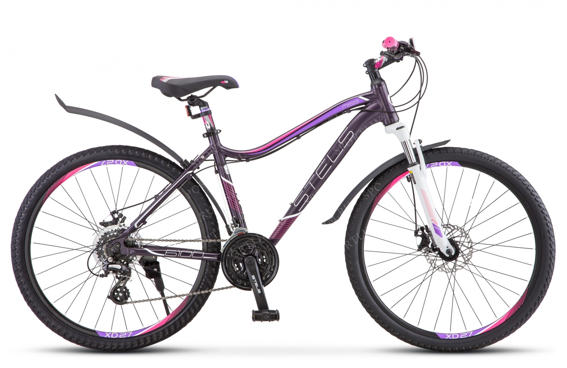 Велосипед Stels Miss-6100 MD V030 Темно-фиолетовый (LU087753) 17 ...