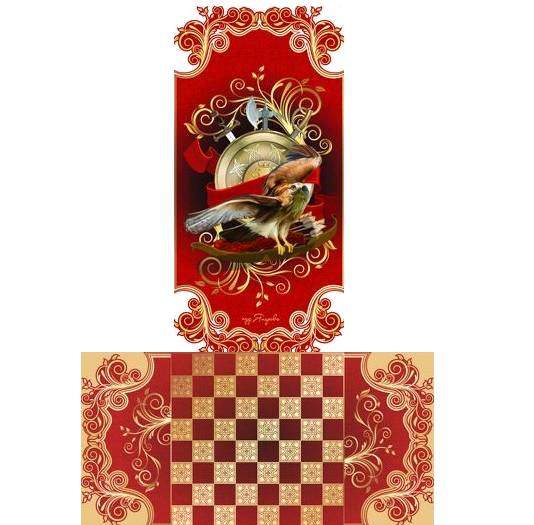 Нарды "Ястреб" в дер. коробе большие 5541999 купить в Москве: цены и отзывы